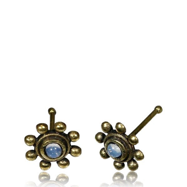 Brass nose pin store